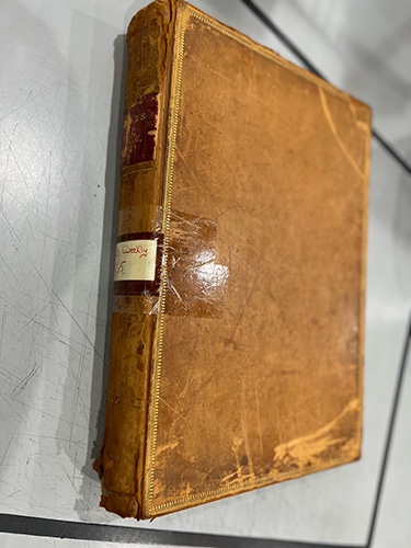 HARDBACK BOUND ARCHIVAL BOOK - VOLUME IV - EVERY WEEK OF 1865 ...